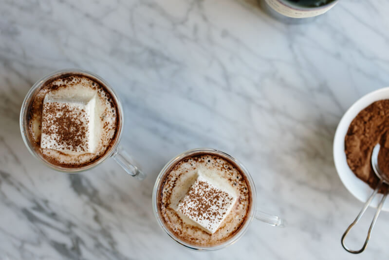 Red Wine Hot Chocolate - Downshiftology