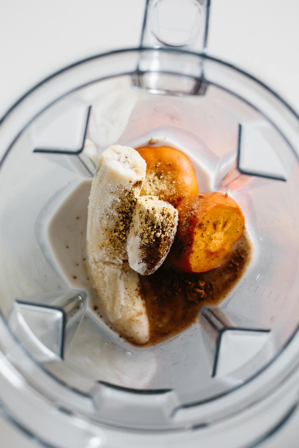 Spiced Persimmon Smoothie | Downshiftology