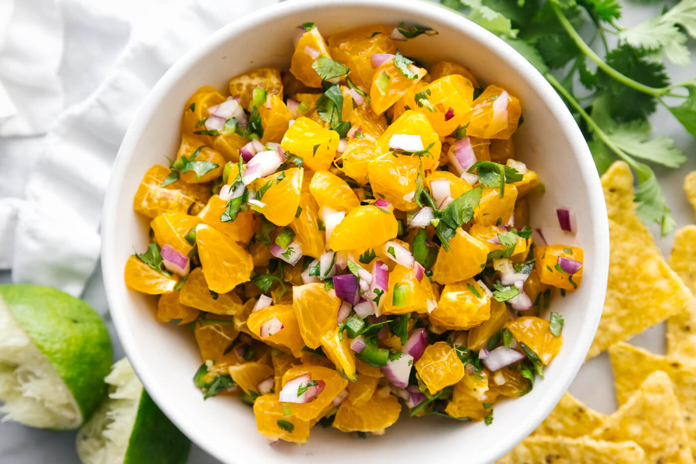 Mandarin Orange Salsa - Downshiftology