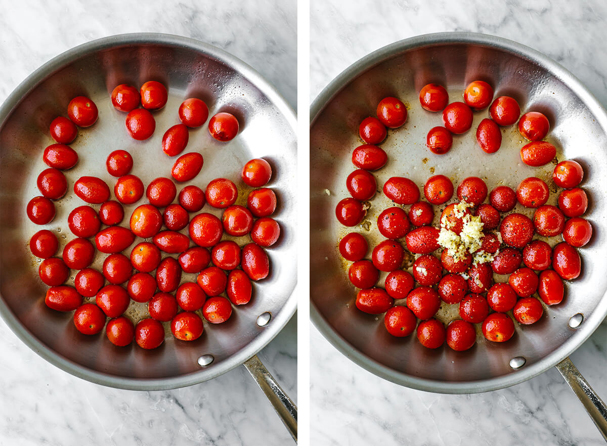 Blistered Tomatoes - Downshiftology