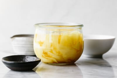 Quick Pickled Ginger - Downshiftology
