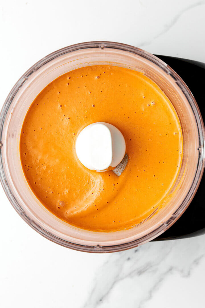 Roasted Red Pepper Tahini Sauce - Downshiftology