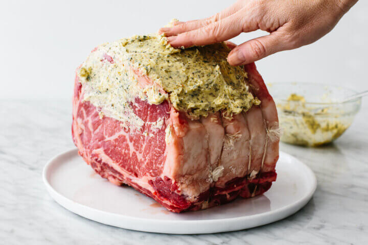 Best No-Fail Prime Rib (Garlic Herb Crust) - Downshiftology
