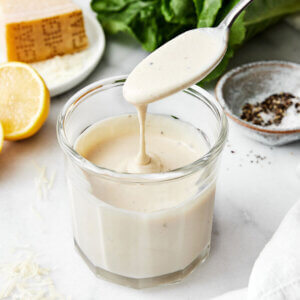 Most Delicious Caesar Dressing - Downshiftology