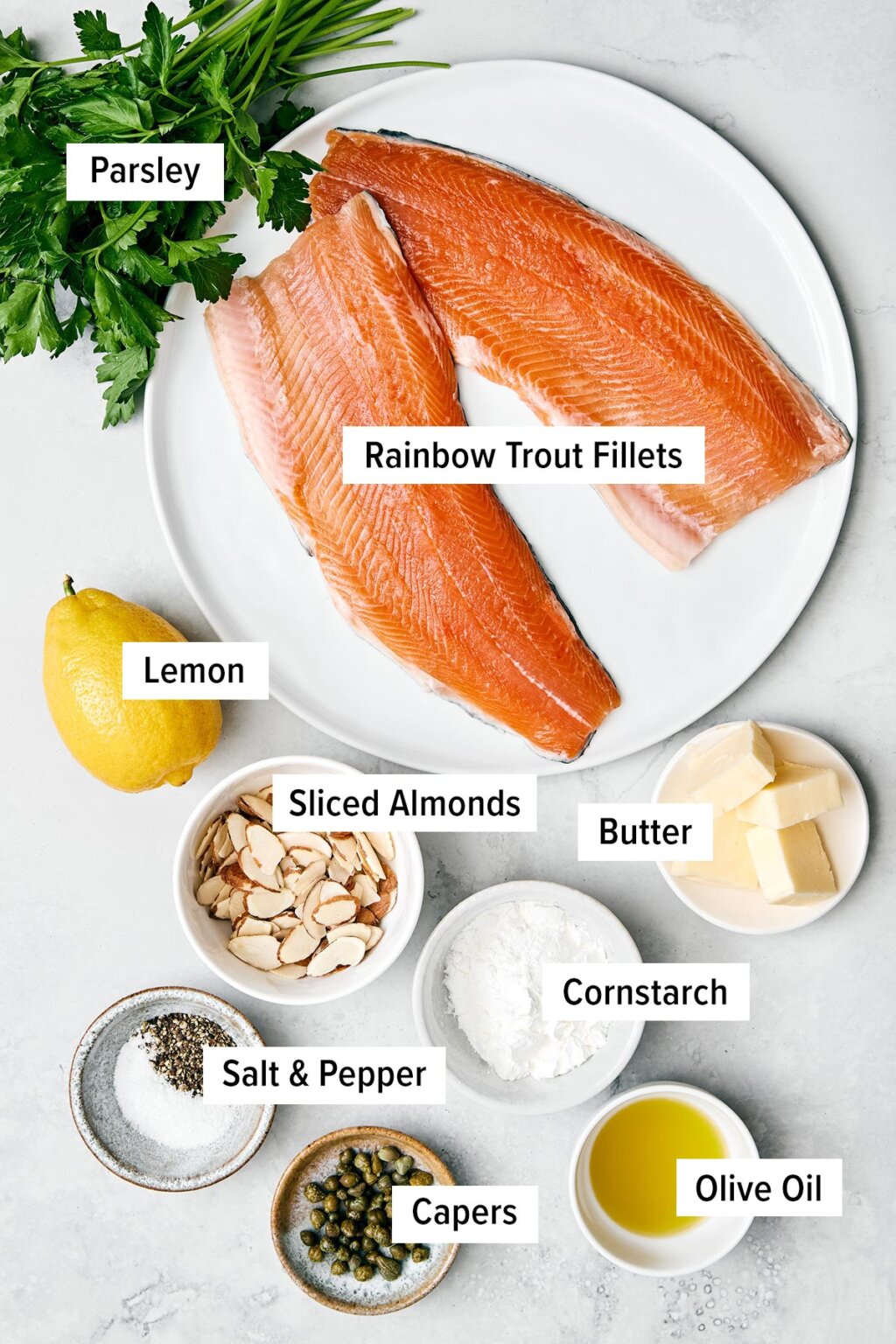 Rainbow Trout Almondine - Downshiftology