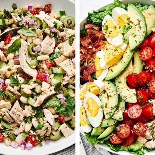 15 Best High-Protein Salad Recipes | Downshiftology